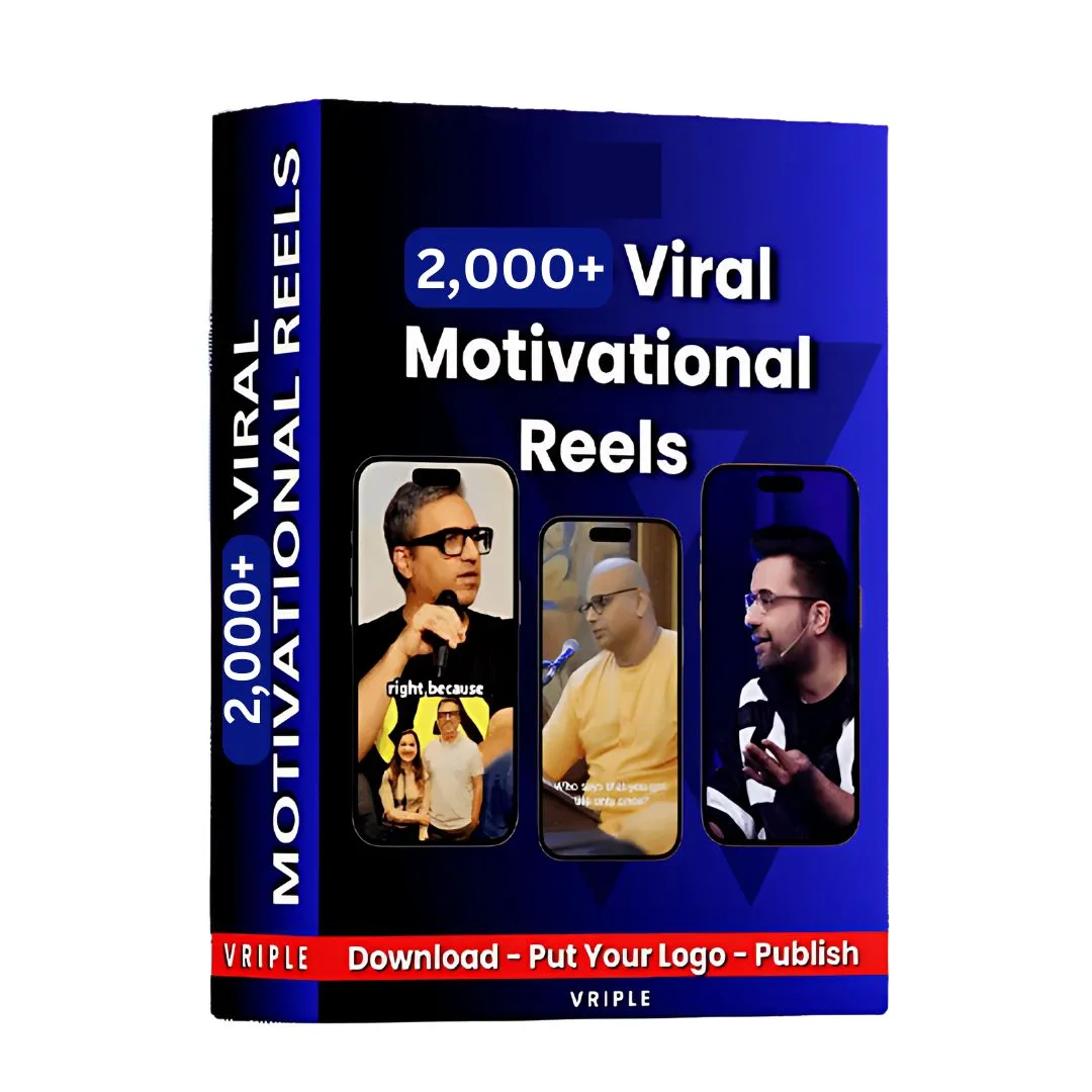 2000+ Viral Motivational Reels for Instagram + Bonuses – CbITY Store